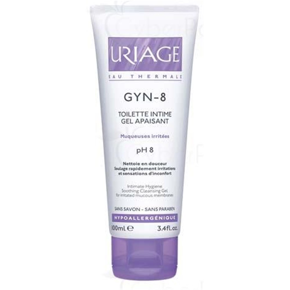 GYN, 8 TOILETTE INTIME GEL APAISANT - Gel de toilette pour usage intime ...