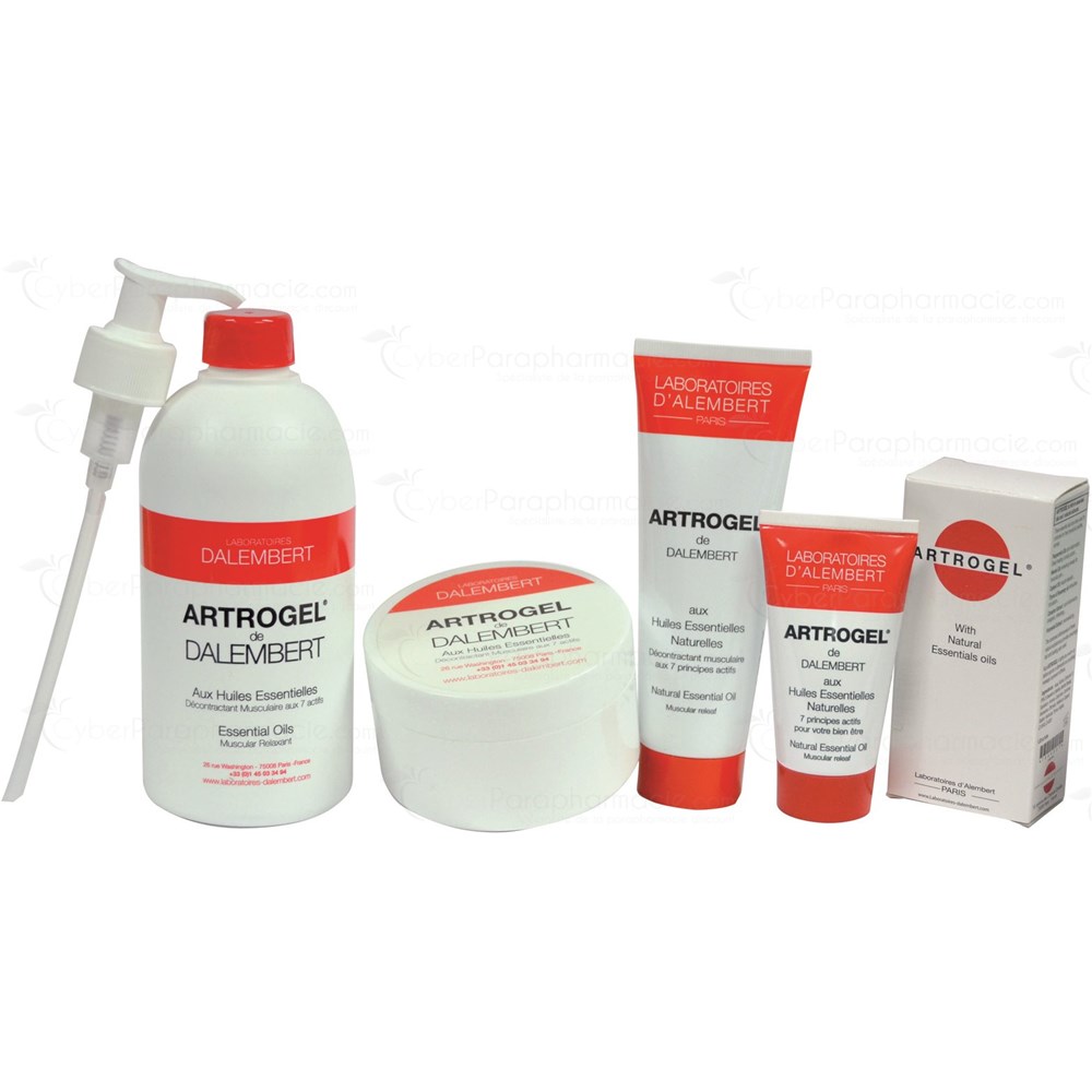 ARTROGEL, Gel apaisant aux huiles essentielles naturelles. - tube 125 ml