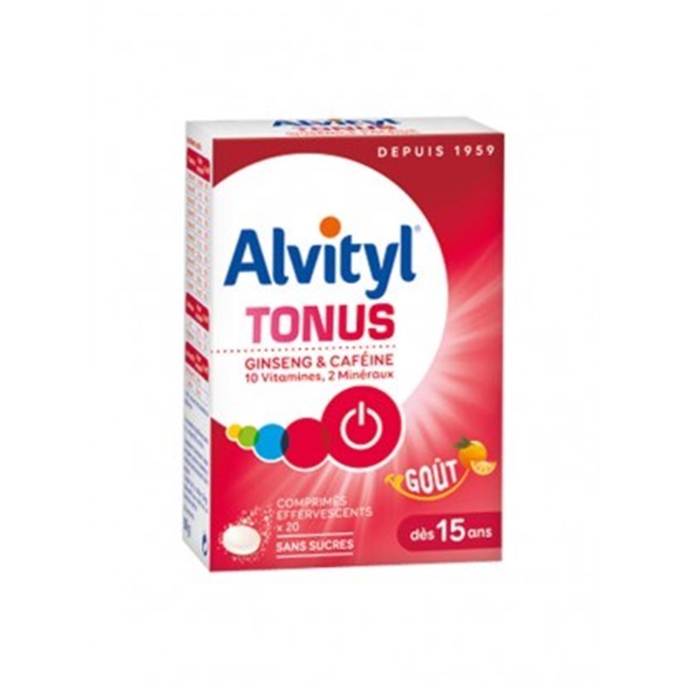 ALVITYL TONUS EFFERVESCENT TABLETS X20
