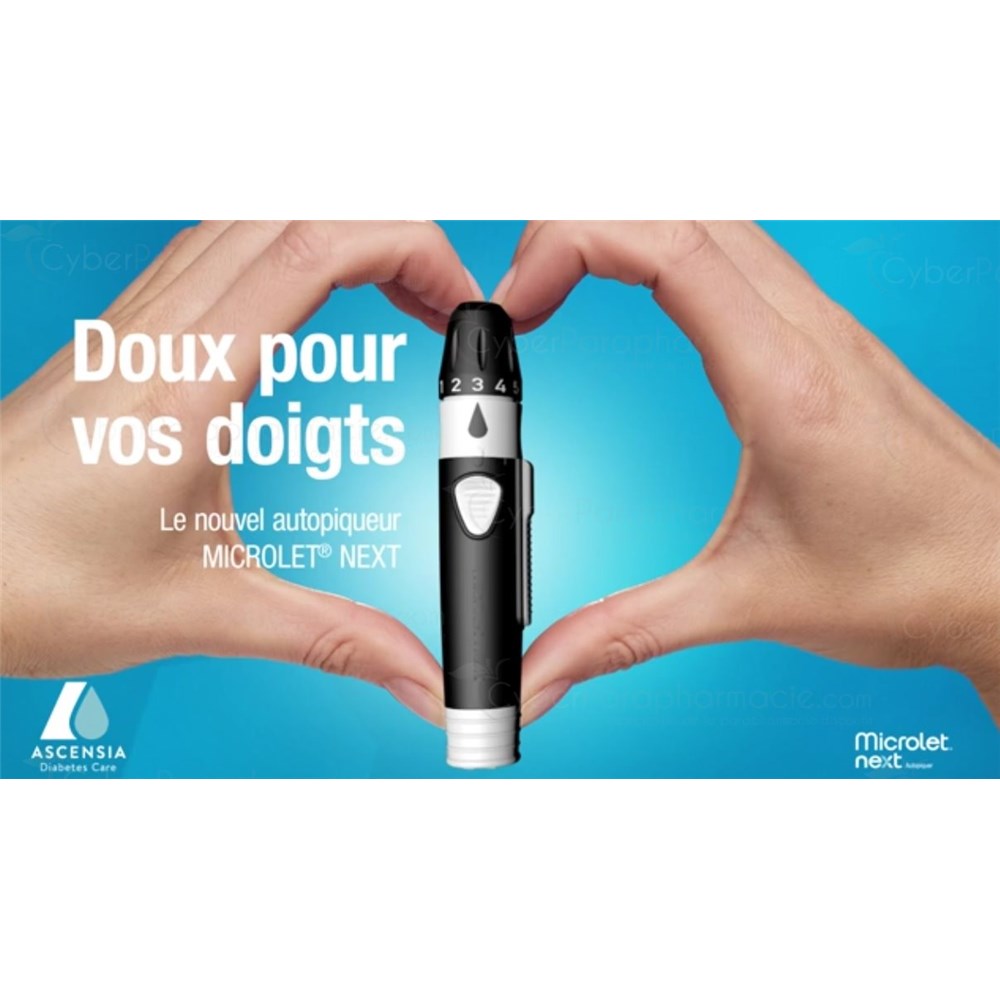 MICROLET NEXT Lancing device for blood sampling with AST base - unit