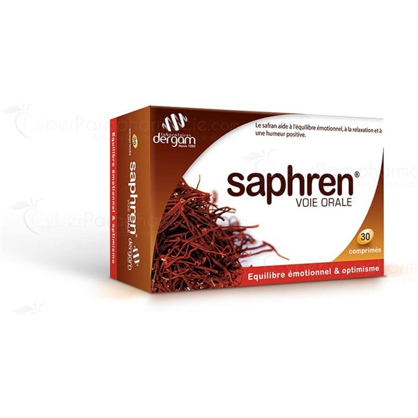 SAPHREN, tablet, dietary supplement extract of saffron. - Bt 30