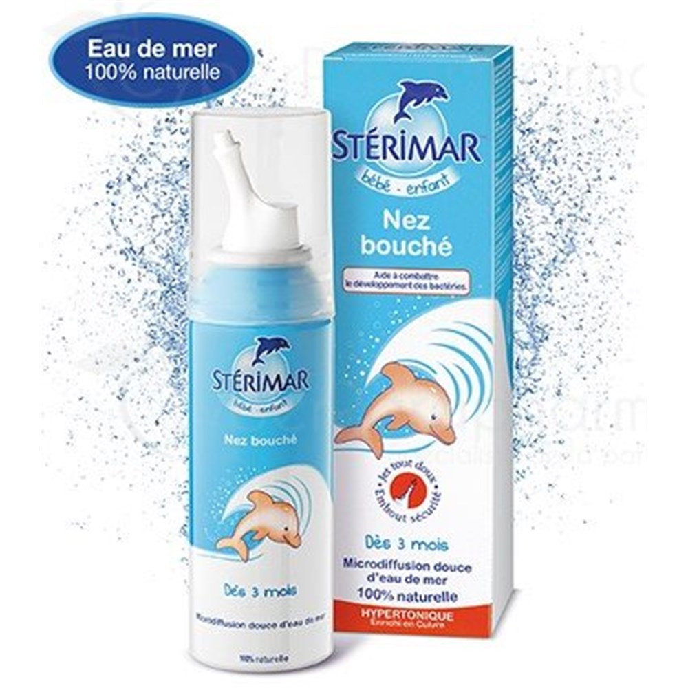 STERIMAR BEBE ENFANT Nez bouché dès 3 mois 100 ml