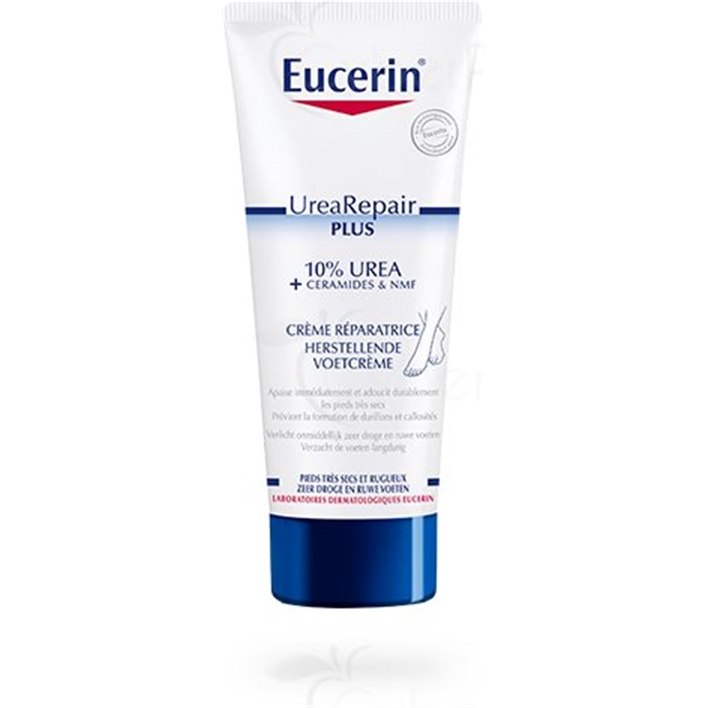 EUCERIN CRÈME PIEDS 10 % URÉE, Crème podologique à 10 % d'urée. - tube ...