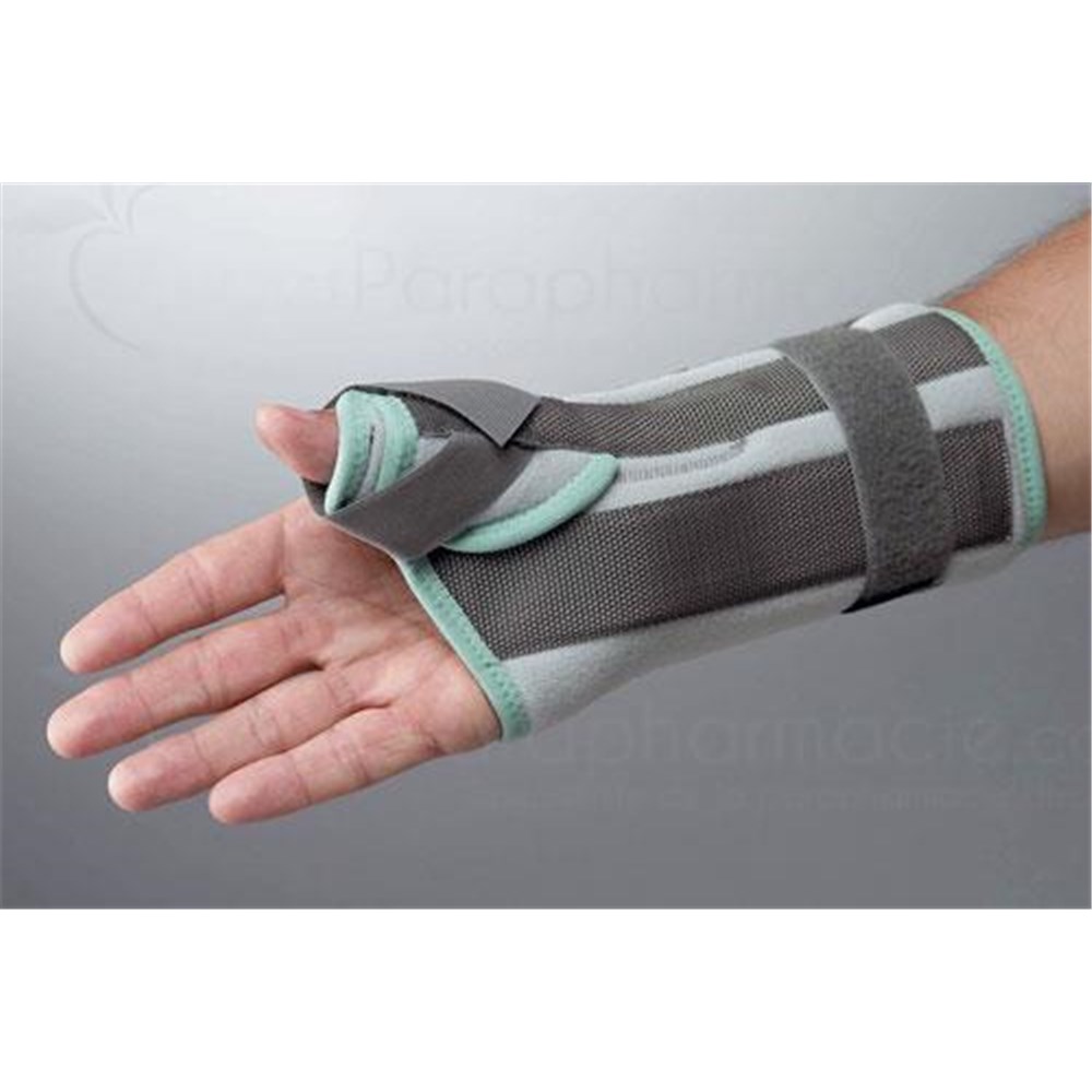 GREEN ORTHO SPLINT WRIST thumb wrist splint immobilization rigid. right ...